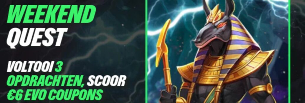 ComeOn! Weekend Quest bonus – verdien €6 aan Coupons